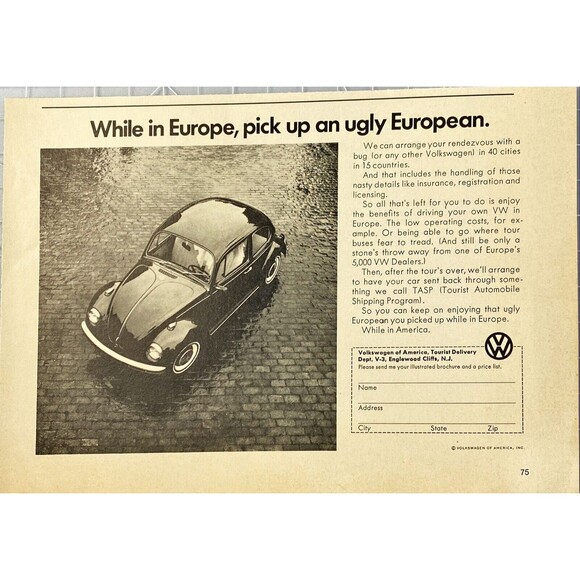 Volkswagen | Art | Volkswagon Bug Bring Back An Ugly European Vintage ...